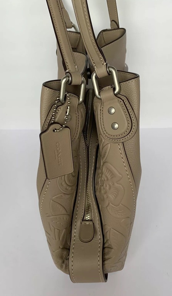 Coach 12034 Edie Shoulder Bag 31 In Glove-tanned Leather-Tea Rose ...