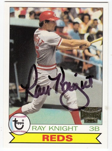 2002 Topps Archives SIGNED AUTOGRAPHED Ray Knight Reds # 34 1979 | eBay