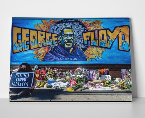 George Floyd Poster or Canvas - BLM Poster | eBay