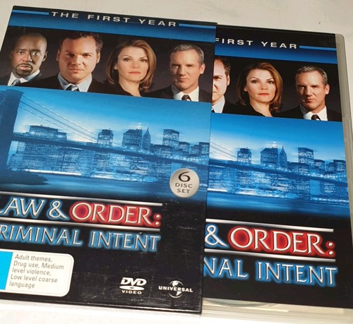 Law & Order : Criminal Intent - The First Year (DVD) 6 Disc Set w ...