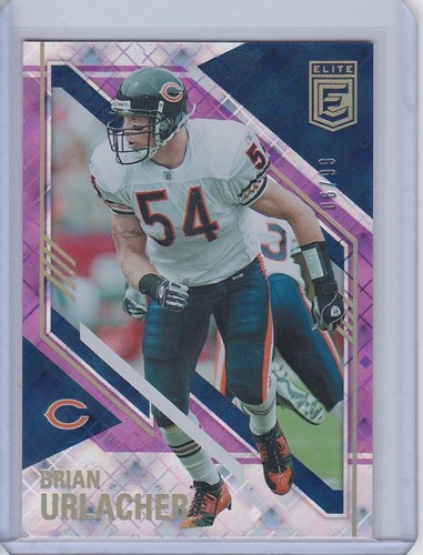 2021 Elite Brian Urlacher Bears PURPLE HALO Parallel!! SP!! #16/99 | eBay