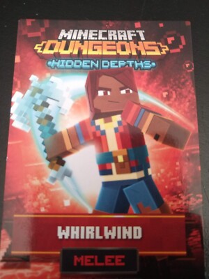 Dave and Busters Minecraft Dungeons Arcade Cards Whirlwind | eBay