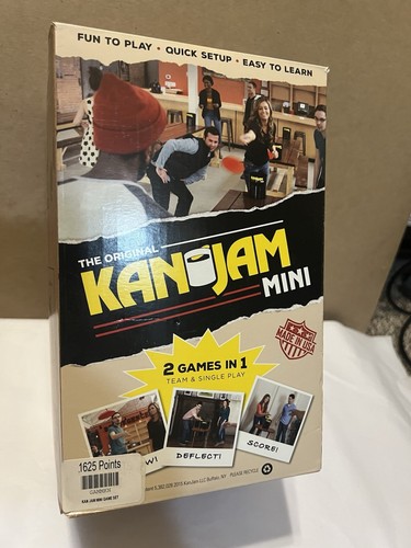 The Original KAN JAM Mini Indoor Outdoor Table Top Frisbee Game Kanjam ...