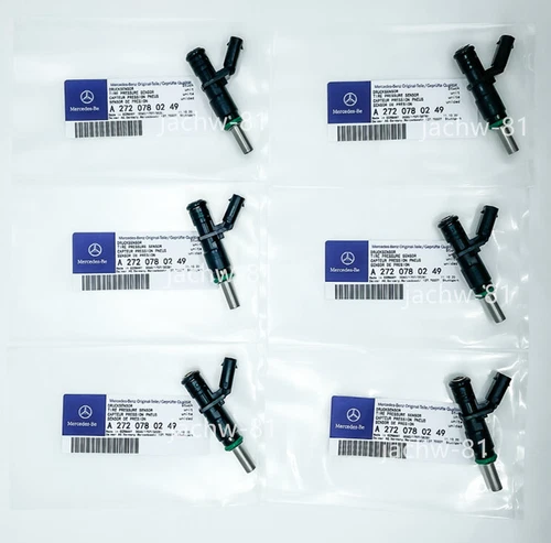 6PCS Genuine Fuel Injector OEM A2720780249 For Mercedes-Benz E350 R350 ...