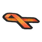 Orange Awareness Ribbon Patch, Support Patches | eBay
