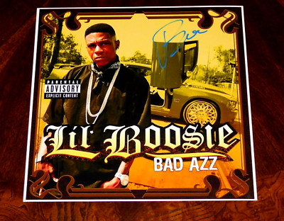 LIL BOOSIE SIGNED BAD AZZ 12X12 ALBUM COVER PHOTO RAP HIP HOP!!! | eBay
