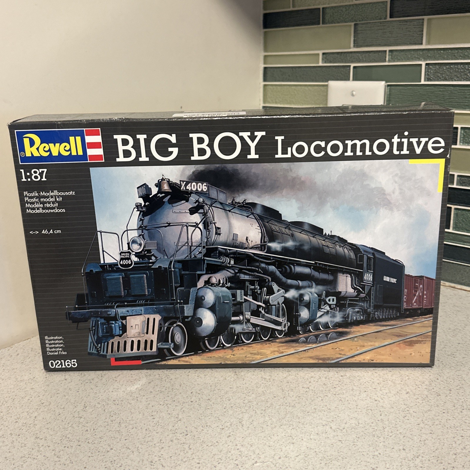REVELL 02165 BIG BOY LOCOMOTIVE MODEL KIT 1:87 SCALE New Sealed | eBay