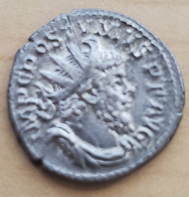 POSTUMUS 260-269 AD BILLON ANTONINIANUS TERVERI COIN SELLING AS IS LOOK ...