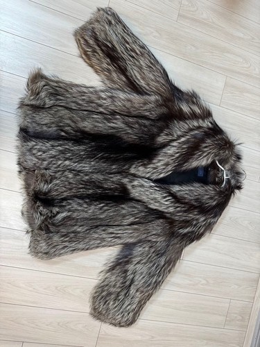 Saga Mink Real Fur coat Gold Saga Silver Fox Top quality Long sleeves ...