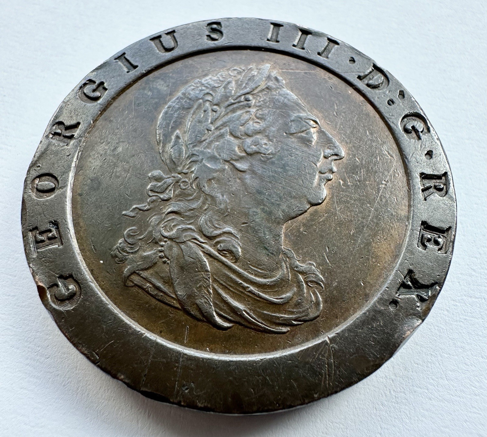 1797 Cartwheel Twopence - George III British Copper Coin*463 | eBay UK