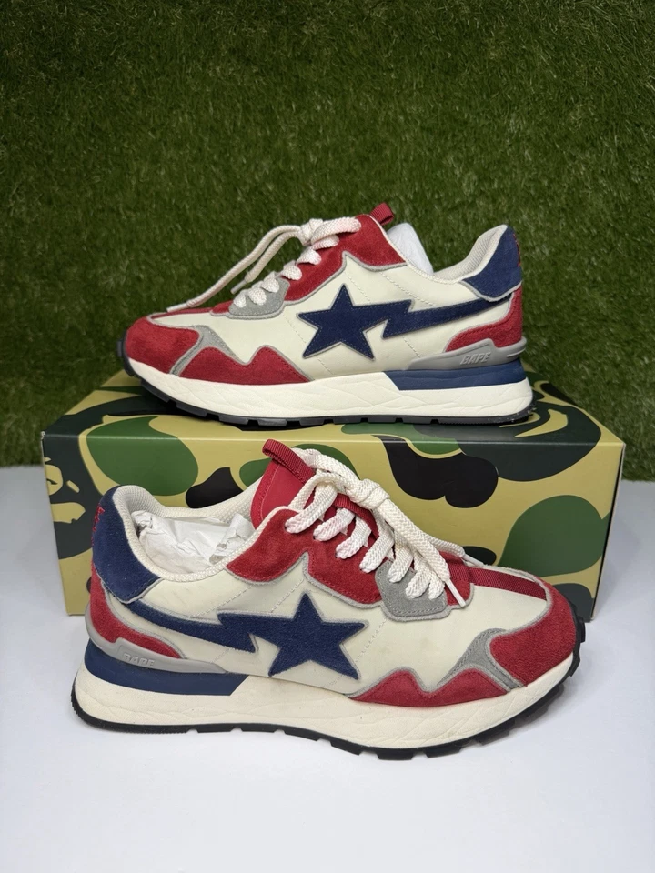 A Bathing Ape BAPE Roadsta #1 Red for sale | eBay UK