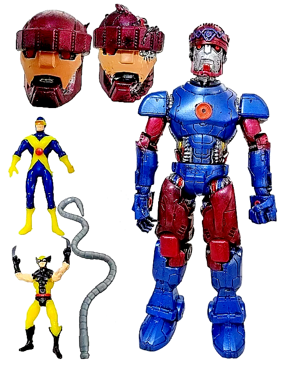 X MEN MASTER MOLD SENTINEL OVERSIZED 14" action figure WOLVERINE ...