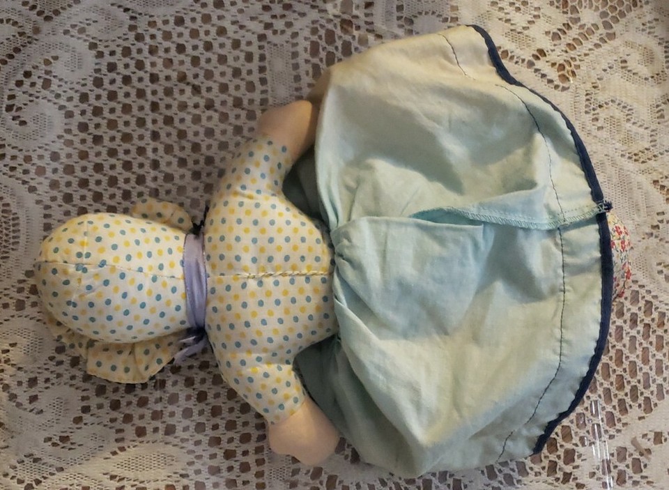 Vintage Topsy Turvy Doll Knickerbocker Sad Baby Happy Baby Rubber Face ...