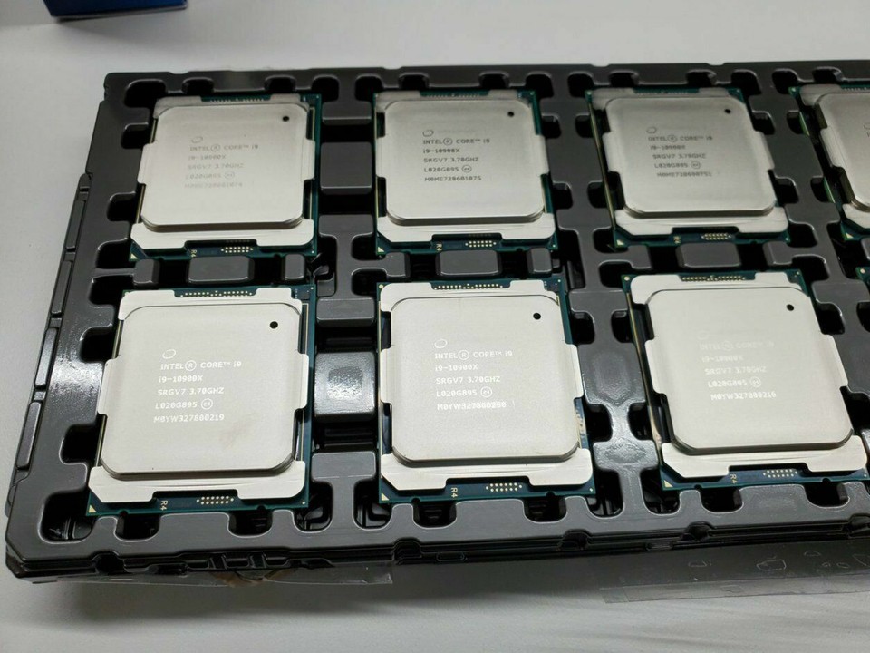 Intel Core i9-10900x deca CPU LGA 2066-10 cores and 20 threads 3.70 GHz ...