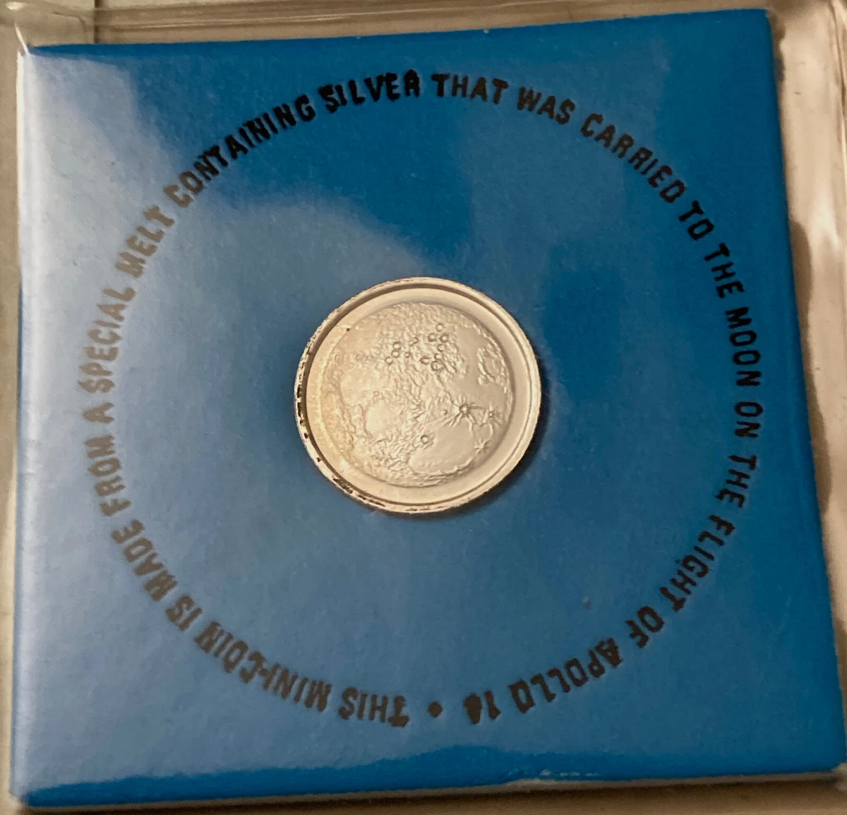 Apollo 14 Mini Coin Silver