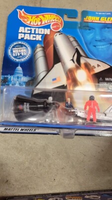 HOT WHEELS ACTION PACK NASA & JPL SPACE LOT-JOHN GLENN / MARS ROVERS ...