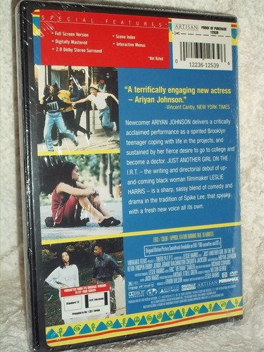 Just Another Girl On The IRT (DVD, 2004) cult Ariyan Johnson Kevin ...