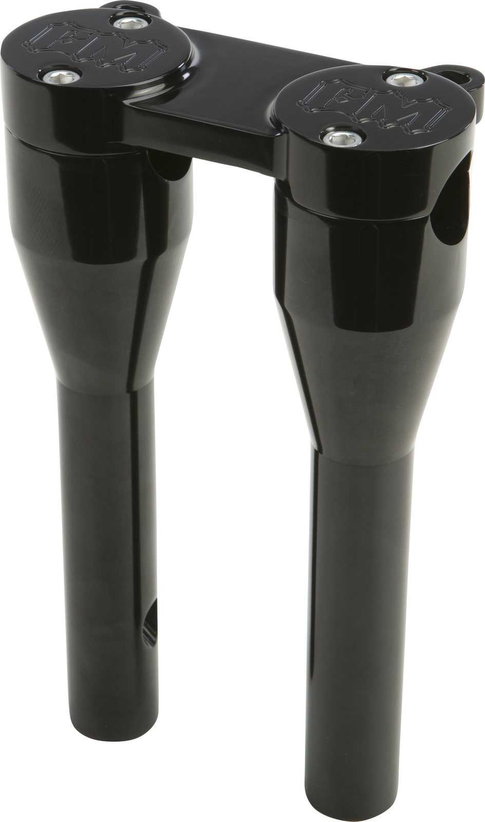 Forbidden Motorcycles Black 9" Moto Risers Alum for 1 1/8 Bars w ...