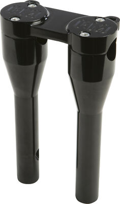 Forbidden Motorcycles Black 9" Moto Risers Alum for 1 1/8 Bars w ...