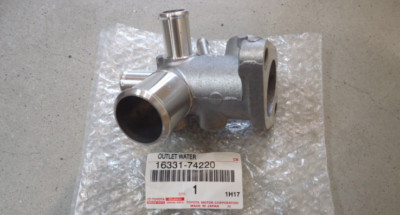 Toyota Genuine OEM Thermostat Housing Engine Coolant Outlet Water ...