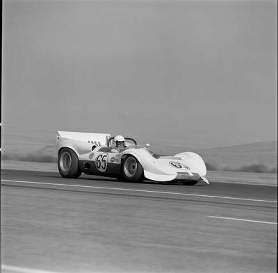 Hap Sharp Driving His Chaparral 2A 1965 Motor Racing Old Photo | eBay