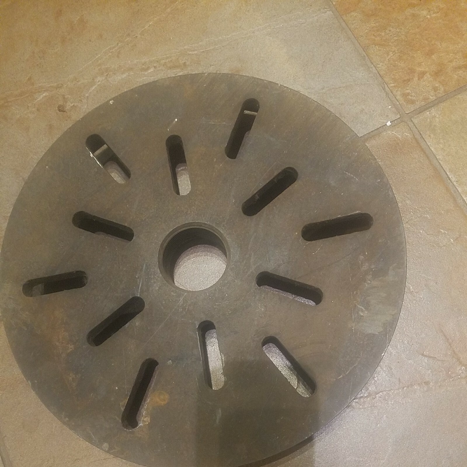 Vintage Logan? Machine Lathe Drive Plate 12"? | eBay