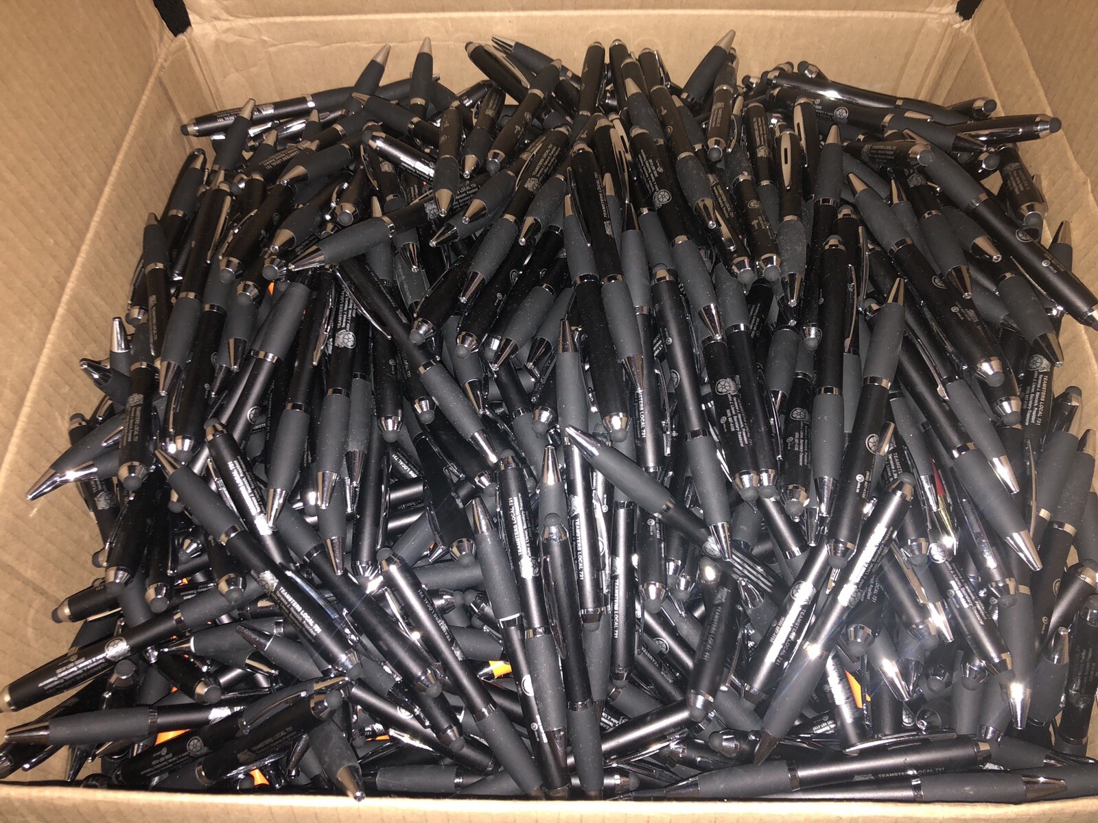 Lot Of (100) Miscellaneous Stylus Twist To Open Pens (Black) NEW | eBay