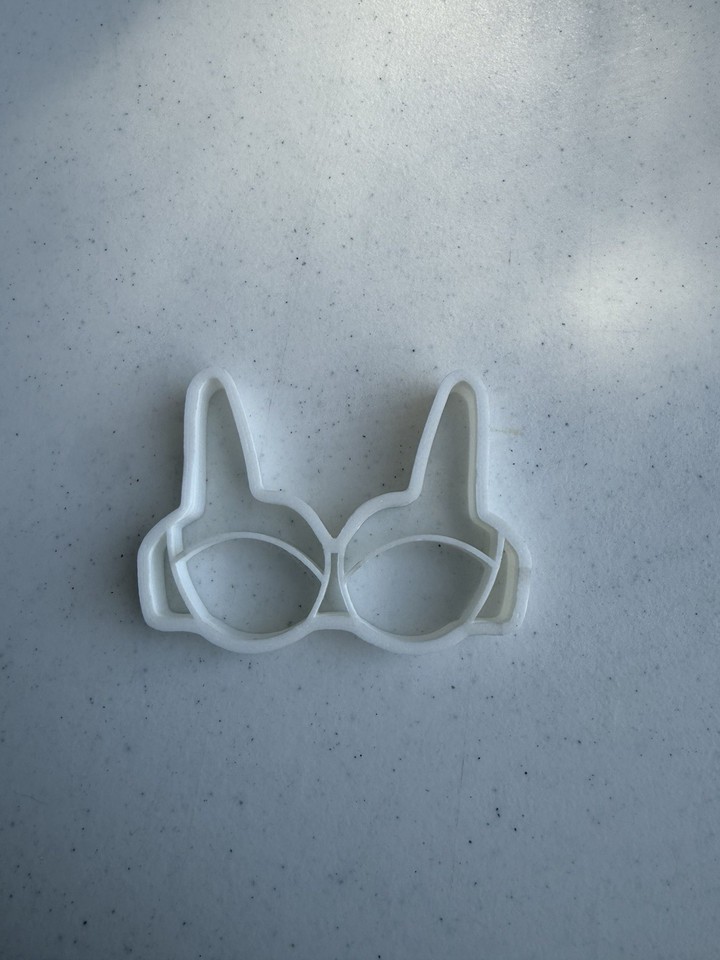 Bikini (Bra) Large Top Unique and Expressive Cookie or Fondant Cutter ...