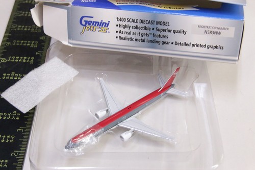 1:400 Northwest Boeing 757-300 Airplane Jet Diecast Metal GeminiJets II ...