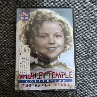 Shirley Temple - The Early Years Box Set (DVD, 2001) New With Seal. 12 ...