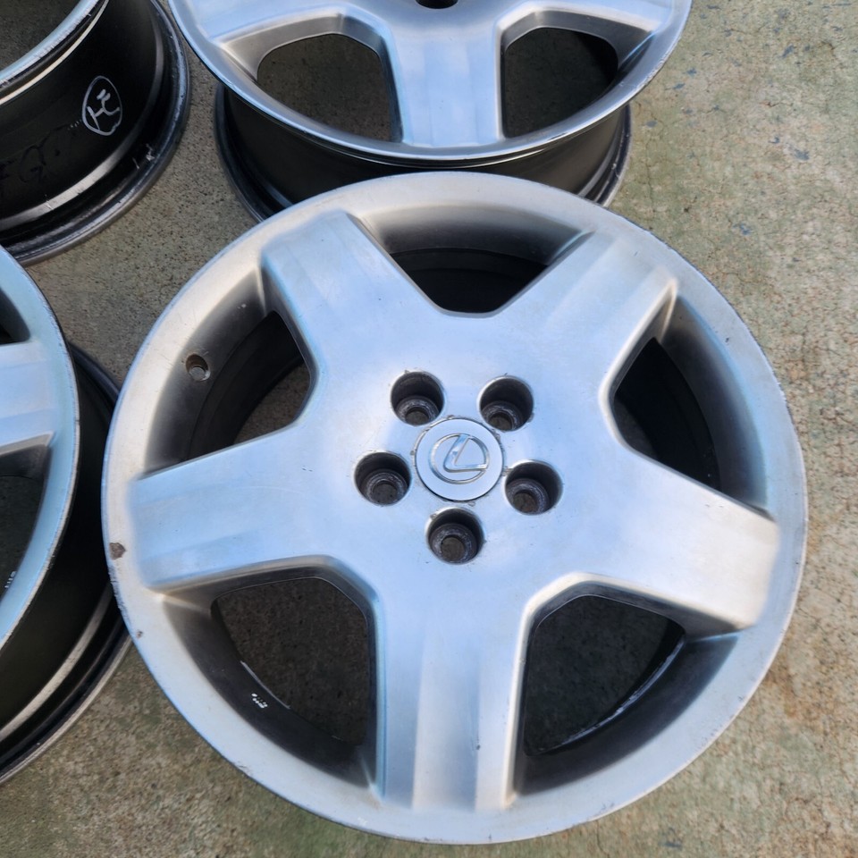 05-06 2005-2006 LEXUS LS LS430 18" FACTORY WHEELS RIMS 18x7.5 SET OF 4 ...