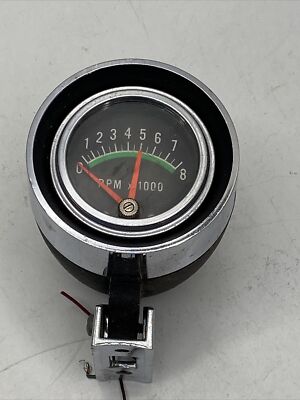 Vintage Used 1960's Tachometer 8000 RPM - 12 Volt Made In USA | eBay