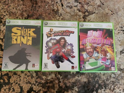 Burger King XBox 360 Promo 3 Game Lot - Sneak King, Big Bumpin Pocket ...