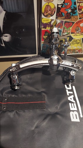 Ludwig Atlas Arch Rail Drum Set Chrome Mount Assembly Tom Holder w One ...