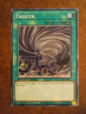 Twister SGX2-ENB17 Yugioh Spell Card | eBay