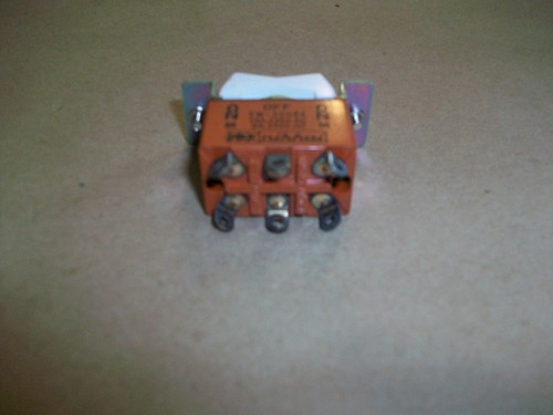 Nikkai Rocker Switch SW-3008A DPDT Spring Back to Center 15AMP 1265VAC ...