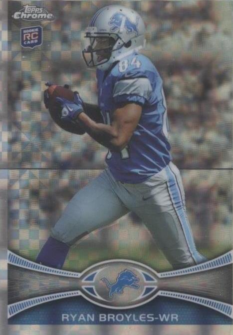 2012 Topps Chrome - Ryan Broyles #186 X-Fractor (RC) for sale online | eBay