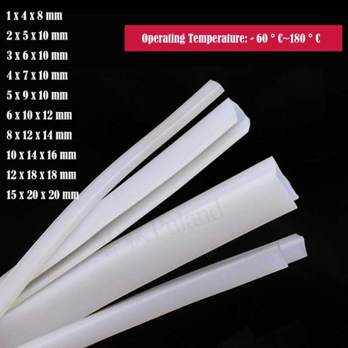 Silicone Rubber U Channel Decorative Sealing Strip U Edging Trim ...