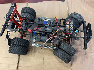 Aluminum Dually Wheel Adapter Kit (8x8) For 1/10 Traxxas TRX-4 Silver ...