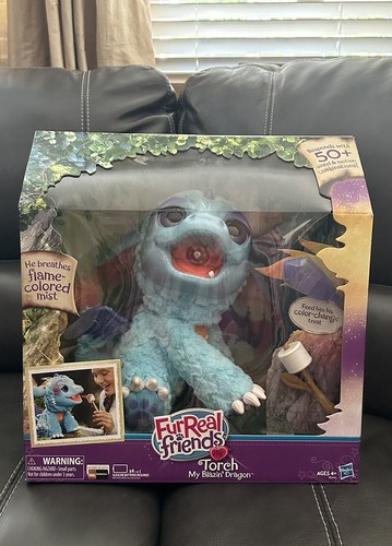 New Fur Real Friends Torch My Blazin' Dragon Pet Toy Interactive Play ...