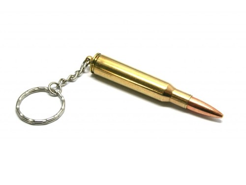 Original 7x57 HUNTING keychain from original hunting rifle ammo bullet ...