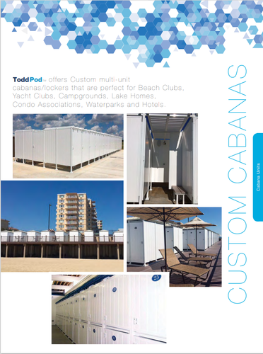 Outdoor Shower Enclosure - Todd Pod - Easy Install, Durable, Outdoor ...