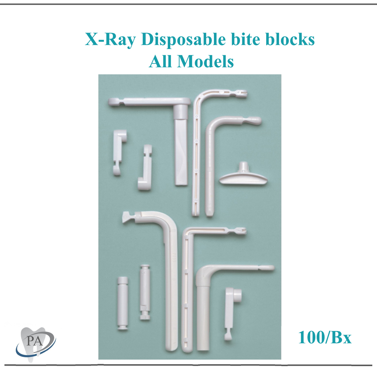 Xray Machine 100/Pk Disposable Dental Bite Blocks Each Bite Is Packaged ...