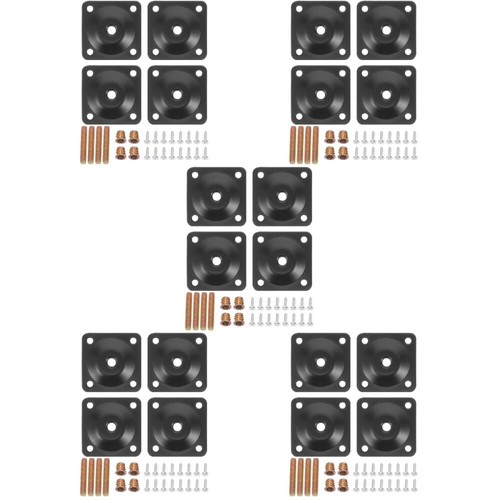 5 Sets of Table Leg Fixing Attachment Plates Furniture Repair Plates ...