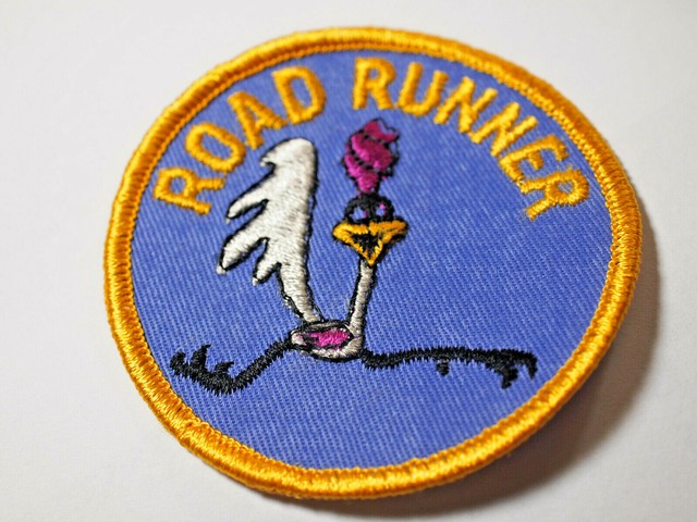 Vintage Roadrunner Patch (background lighter color) | eBay