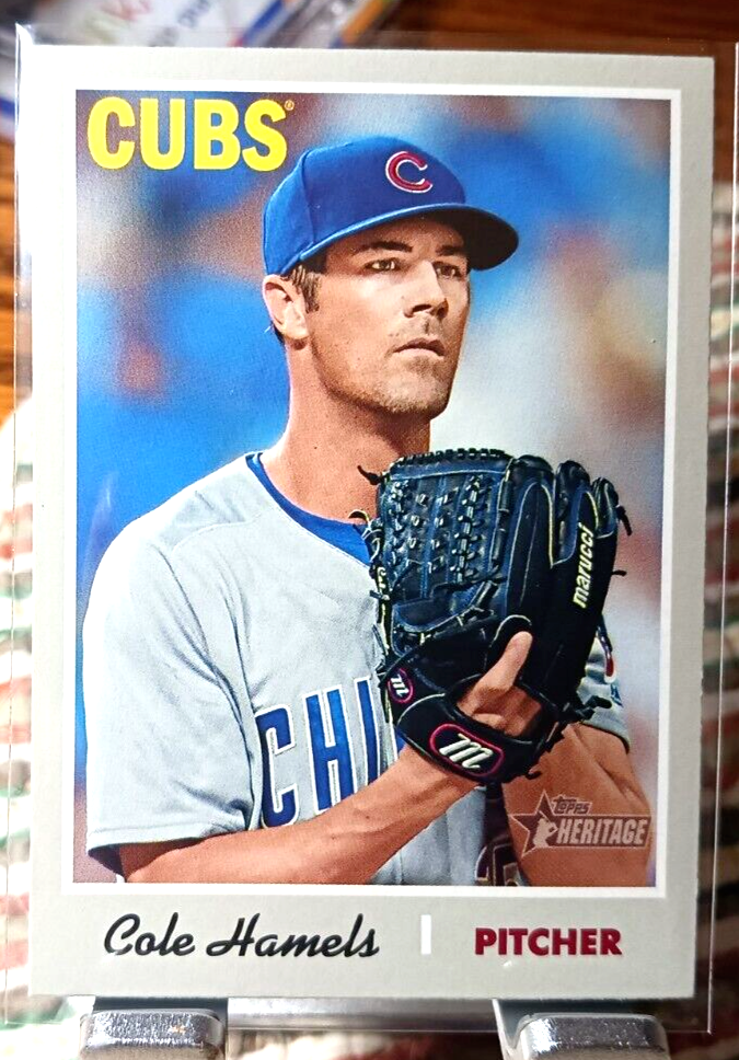 2019 Topps Heritage - #258 Cole Hamels for sale online | eBay