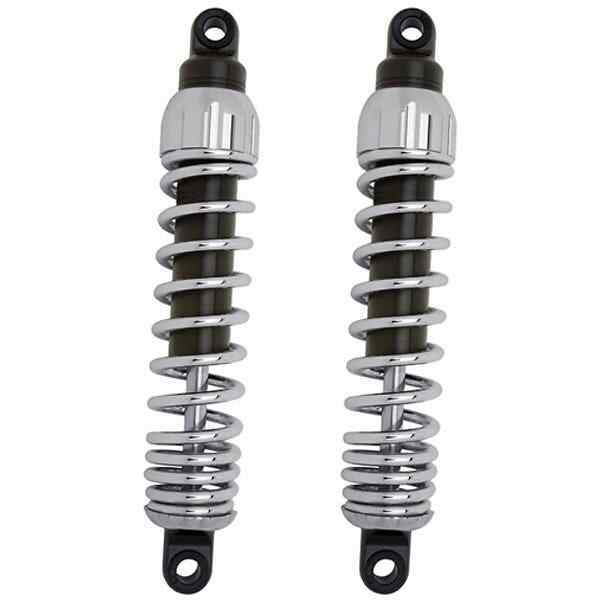 Progressive Chrome 444 Series 12.5" Standard Duty Rear Shocks Harley 84 ...