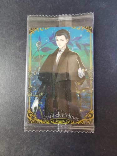 Sherlock Holmes Ruler R20 FGO Fate Grand Order Japanese Wafer Card ...