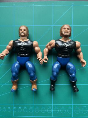 1985 Remco AWA NWA WCW Long Riders Scott Bill Irwin Wrestling Figures ...