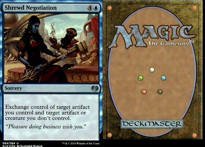 Magic the Gathering -MTG- Shrewd Negotiation Foil | eBay